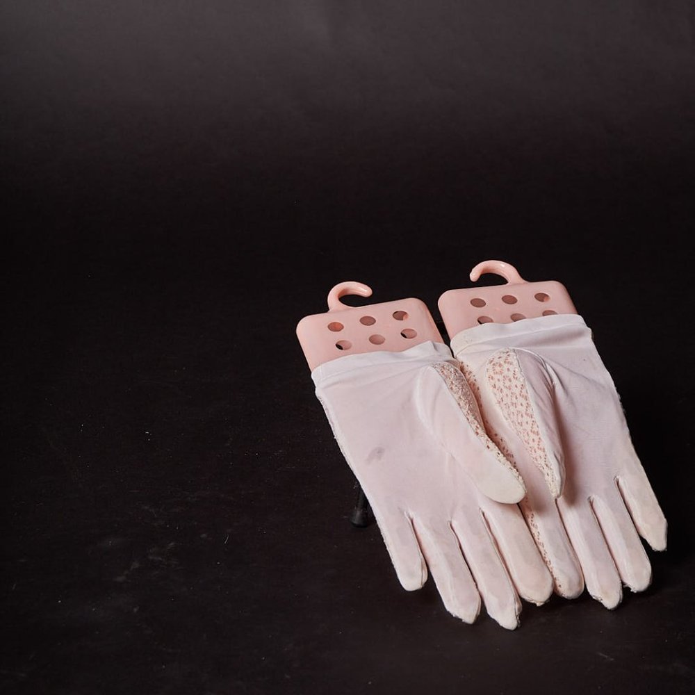 1950s White Lace Short Gloves - Gem